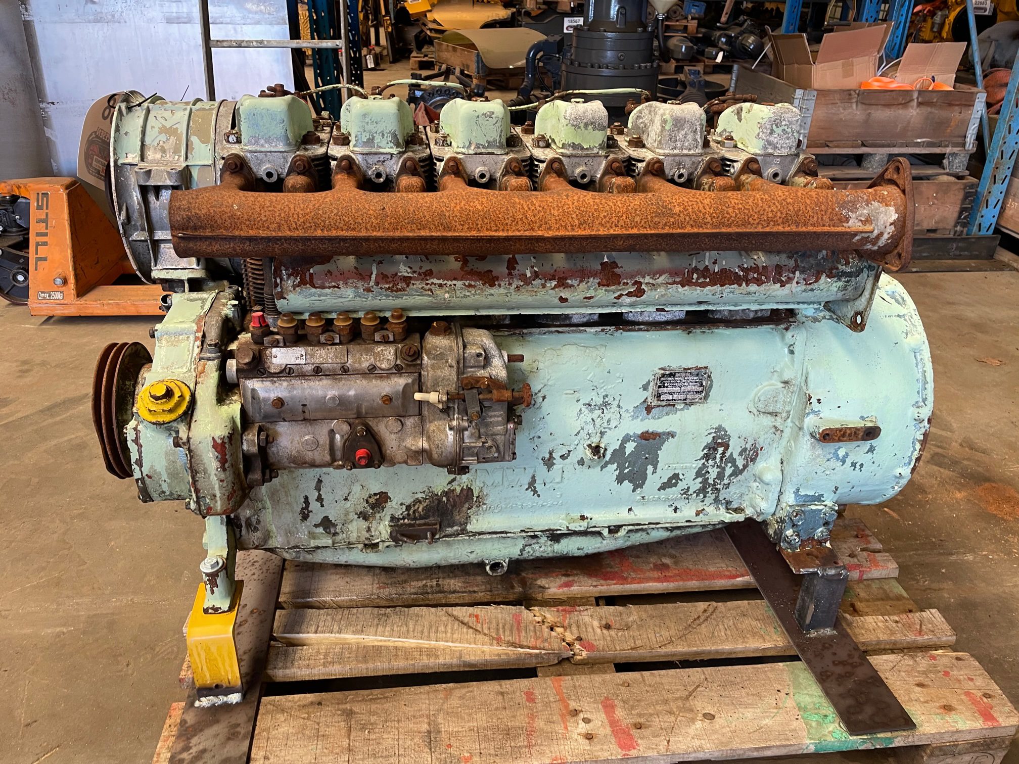 MWM D308-6 engine - only for parts - HSO
