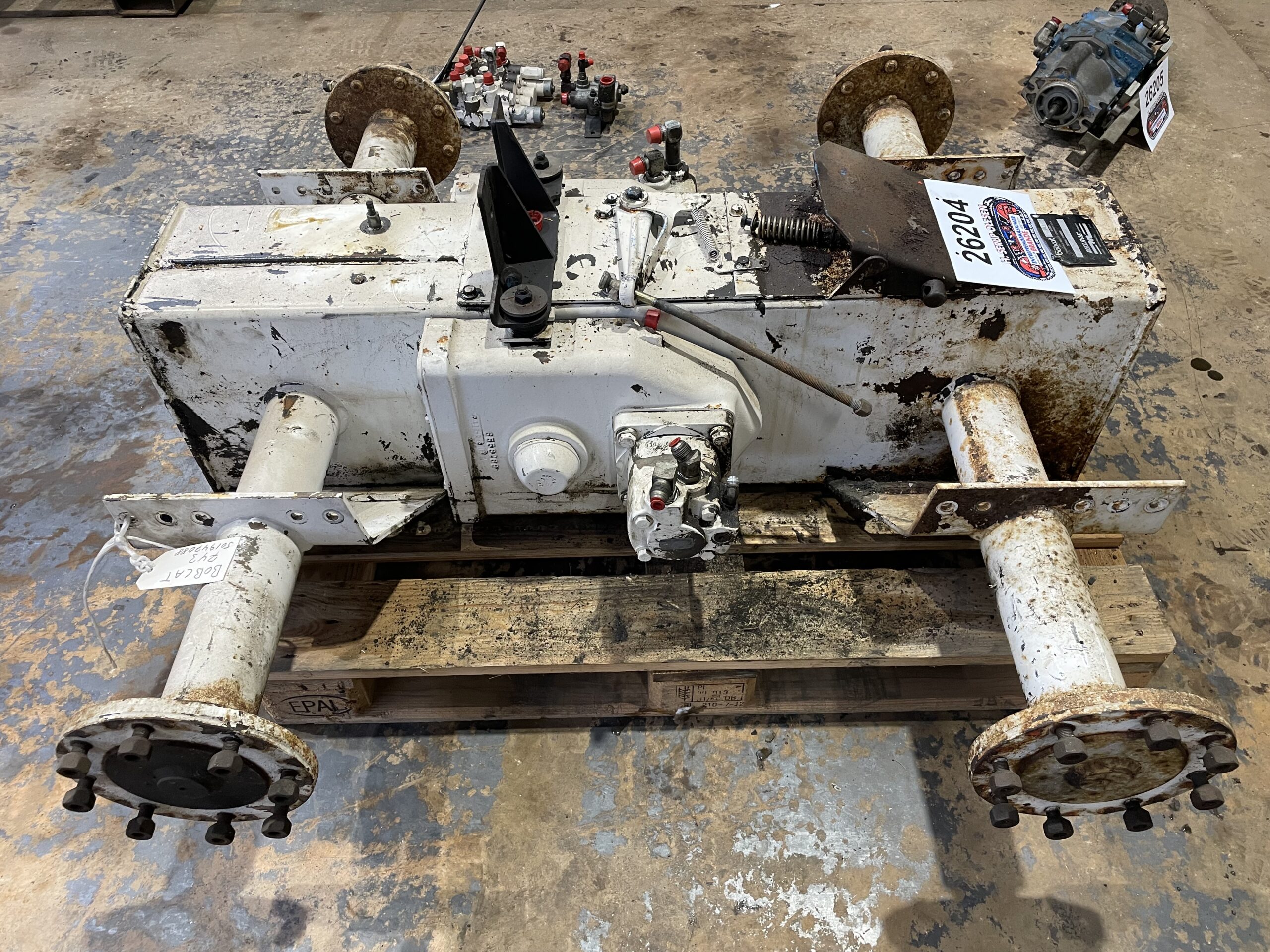 Bobcat 743 Drivenhed med hydr. motorer, komplet - HSO