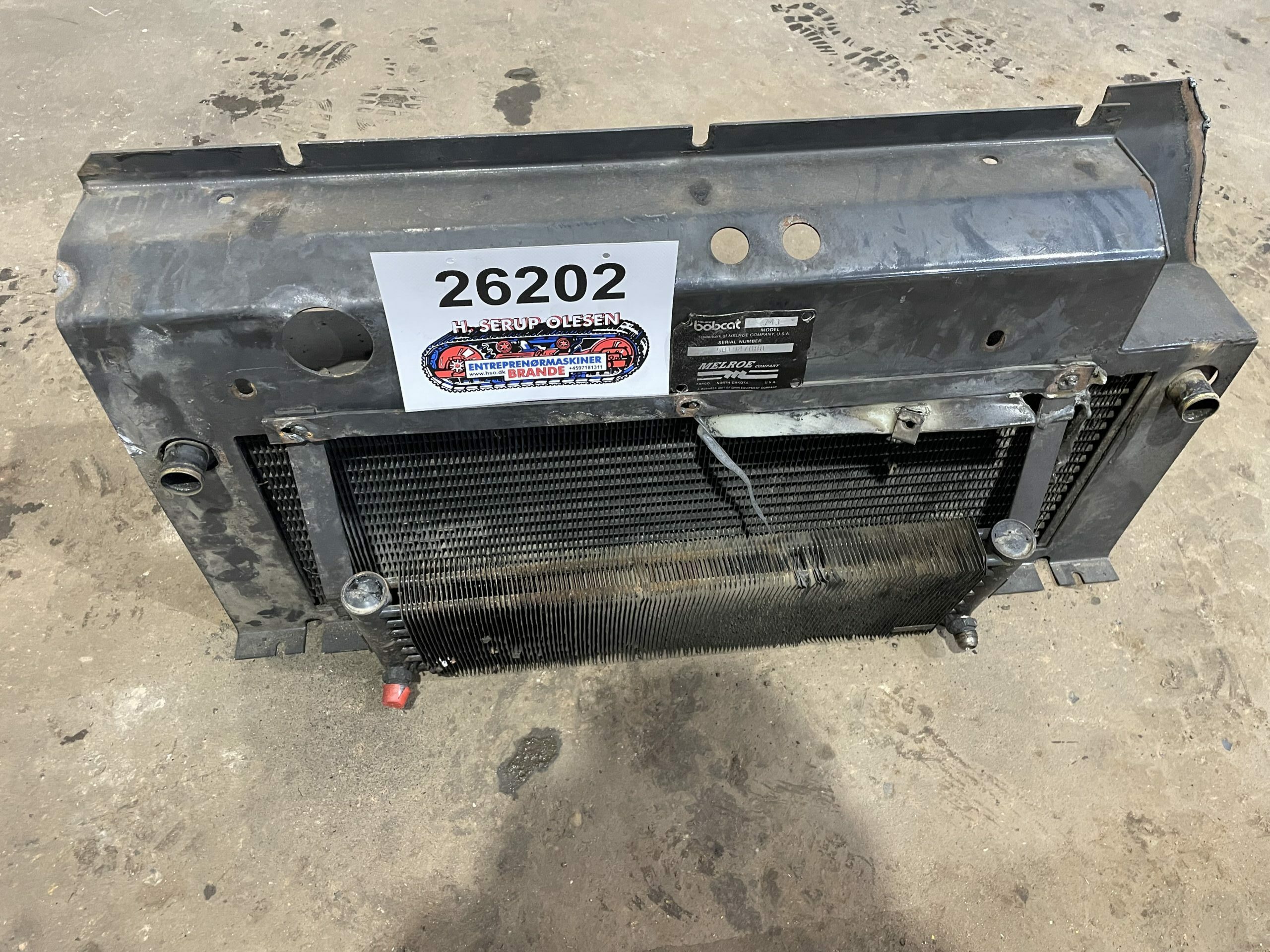 Bobcat 743 Vand- og oliekøler, komplet - HSO